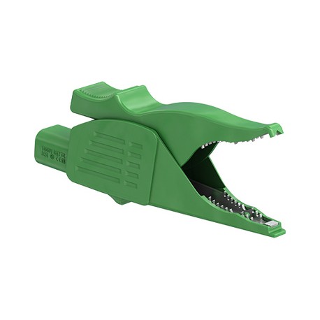 XDK-1033 - Brass dolphin clamp 4 mm 1000 V, CAT III / 32 A - Staubli ...